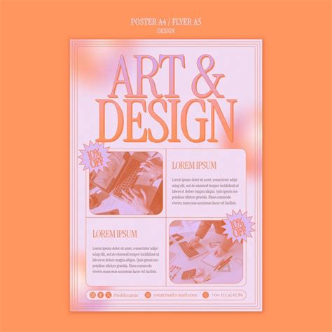 Free Psd Gradient Design Template