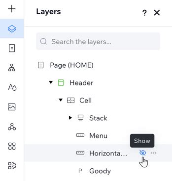 Studio Editor Working With Layers Help Center Wix Com