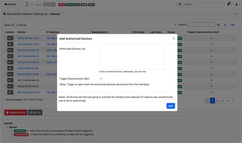 Devicemac Address Tracking — Ntopng 65 Documentation