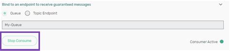 Consuming Messages From A Queue