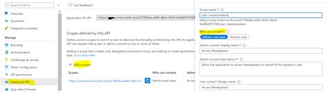 Trouble Exposing An Api As Per Ms Github Tutorial Microsoft Qanda