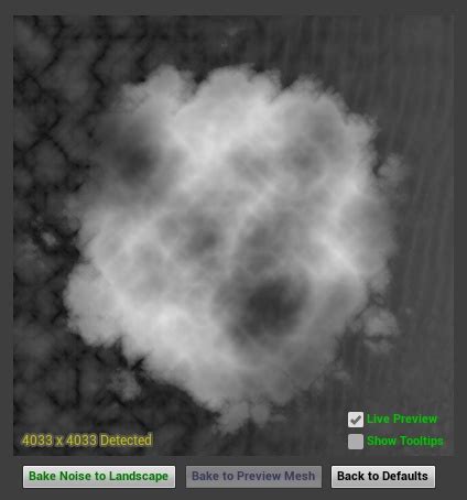 Map Maker User Interface Settings