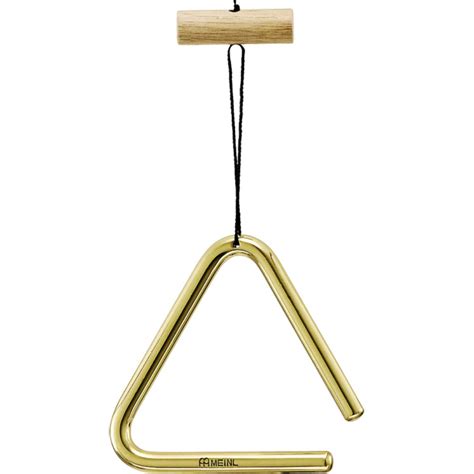 Meinl 4 Solid Brass Triangle Tri10b