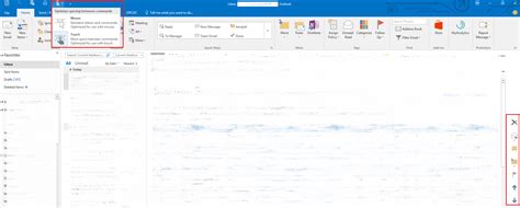 Missing Reply Reply All And Forward Buttons Above A Message In Quick
