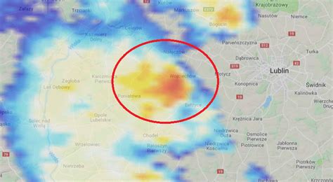 Trąba powietrzna w gminie Wojciechów na Lubelszczyźnie
