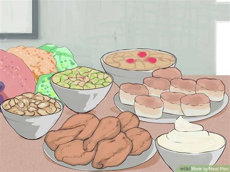 3 Ways To Meal Plan Wikihow