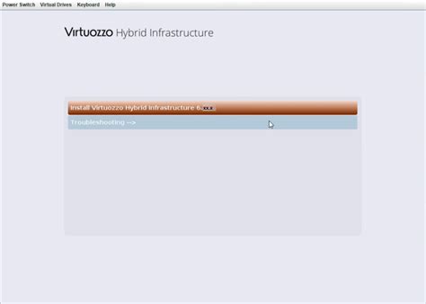 Virtuozzo Hybrid Infrastructure Docs Virtuozzo Hybrid Infrastructure Docs