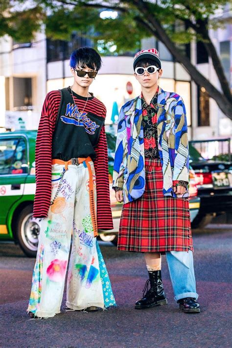 Harajuku Mens Outfit Harajuku Fashion Street Men Maximalist Street