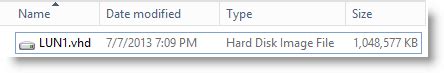 WS2012 Storage ISCSI Target Server Create An ISCSI Target Using