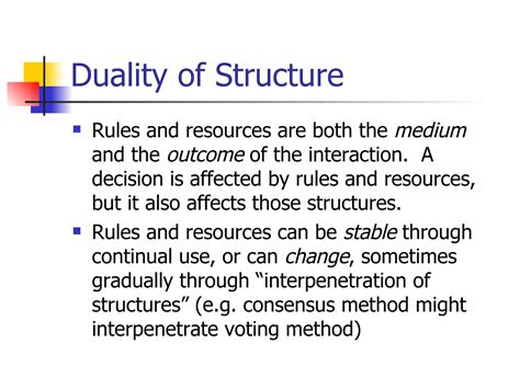 Adaptive Structuration Theory Ppt