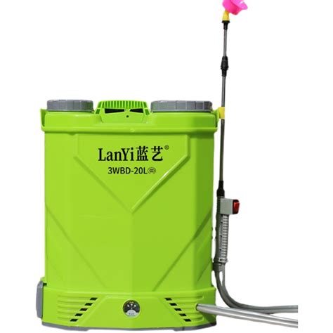 蓝艺电动喷雾器农用锂电池高压泵新式大功率背负式打农药机喷雾壶 虎窝淘