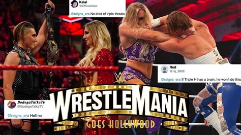 If Triple H Has A Brain He Wont Do This Twitter Reacts To The