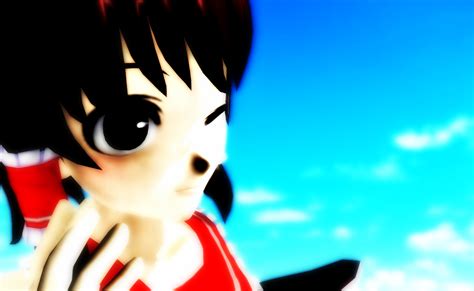 Mmd Reimu By Rinxneruxd On Deviantart