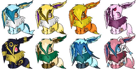 Eevee Adoptables Almost Evolved Closed By Starryadopts On