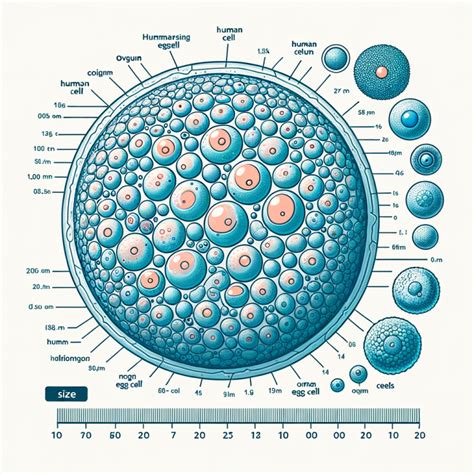 The Size Of The Ovum Vs Human Cells