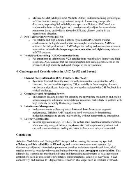 Adaptive Modulation And Coding In Communication Systemsdocx