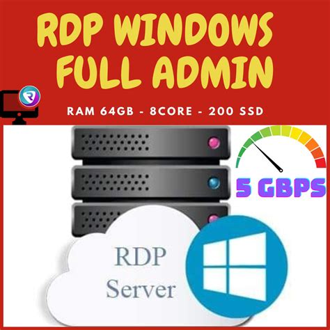 Jual RDP VPS Window RAM GB Core SSD Full Administrator MURAH Bukan Hosting Domain