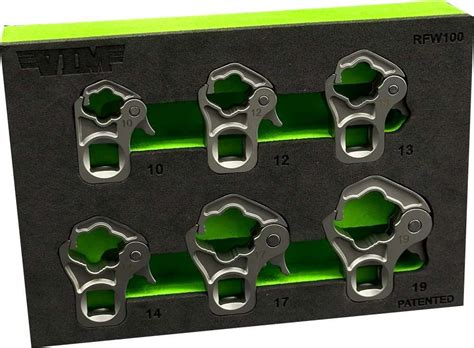 Top 6 Pc 3 8 Dr Ratcheting Flare Nut Wrench Set Vim Rfw100