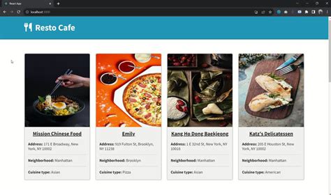 new react js project restaurant app anju p posted on the topic