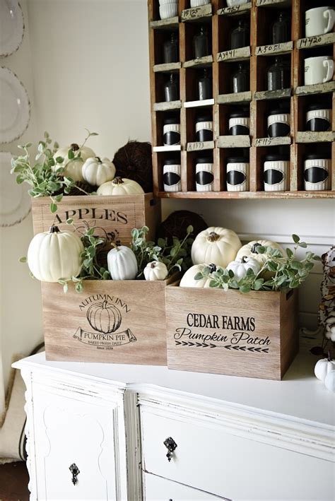 20 Inspirational Farmhouse Fall Vignettes Page 3 Of 4 The Cottage