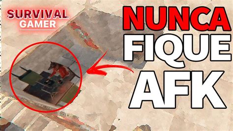NUNCA FIQUE AFK WIPE PROGRESSION RUST VANILLA YouTube