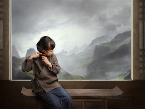 当窗理云鬓小鱼森林 站酷zcool