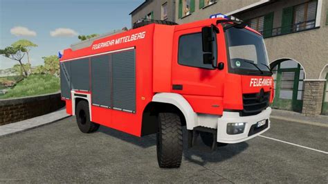 Mb Fire Truck Simpleic V1 0 0 0 Fs25 Fs22 Mod