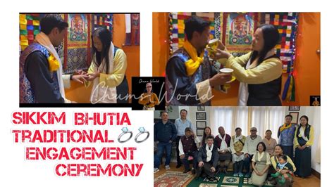 Sikkimesebhutia Traditional Engagement Buddhist Engagement Ring