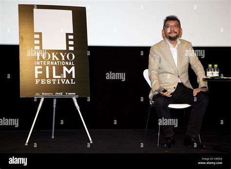 Tokyo Japan 26th Oct 2014 Hideaki Anno Film Director Animator And