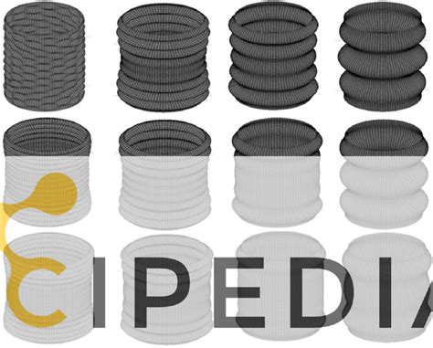 Characteristic Buckling Forms Of Composite Cylindrical Shells Under