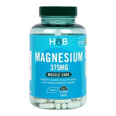 Магнезий (Magnesium) 375мг 180 таблетки | BulVit