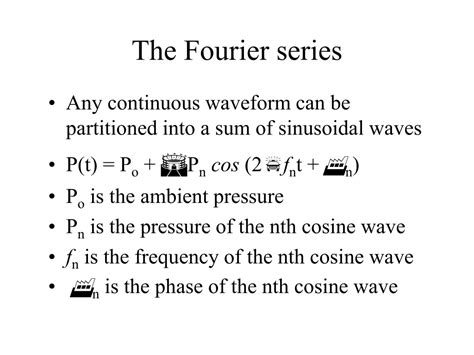 Ppt Fourier Analysis Waves Modulation And Signals Powerpoint Presentation Id9349113