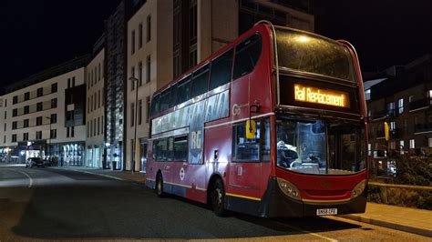 Go Ahead London Enviro 400 Trident Ii Sn58 Cfe En14 On Rail Replacement To Three Bridges Youtube
