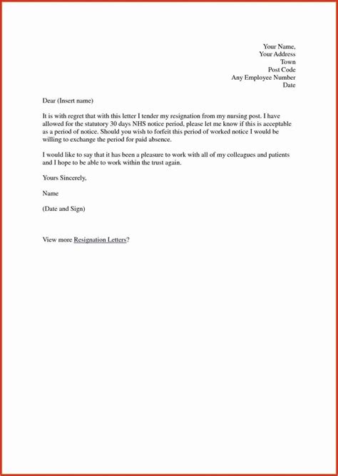 Nursing Resignation Letter Template Unique Nursing Resignation Letter