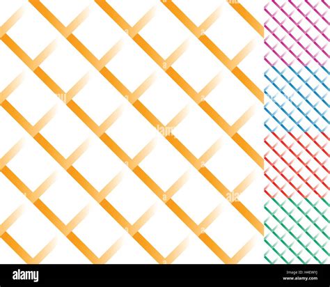 Cellular Grid Mesh Pattern With Shade Interlaced Overlapping Lines Stock Vector Image Art