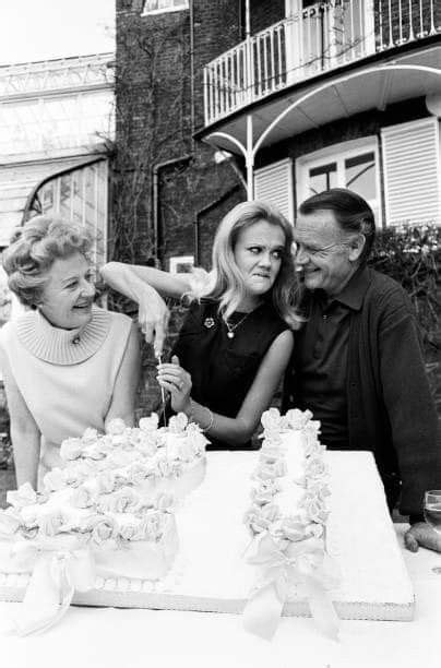 Actress Lady Marsha Fitzalan Howard With Actor Patrick Ryecart Artofit