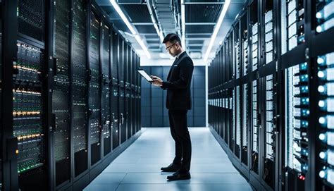 Engineer Configuring Snmp Simple Network Management Protocol Monitoring