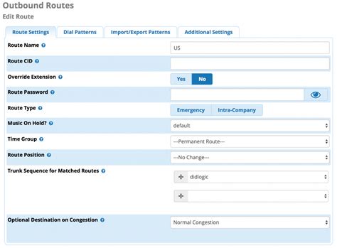 Asterisk Setup Did Logic