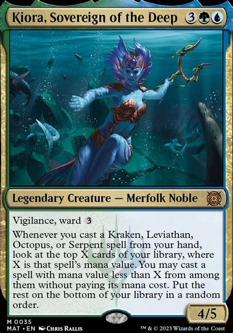 Kiora Sovereign Of The Deep March Of The Machine The Aftermath