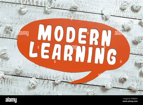 Conceptual Display Modern Learning Internet Concept Flexible And Agile