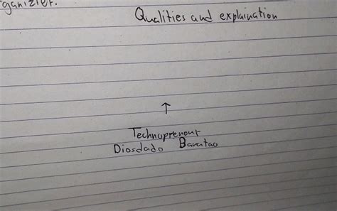 Qualities And Explanation Technoppenent StudyX