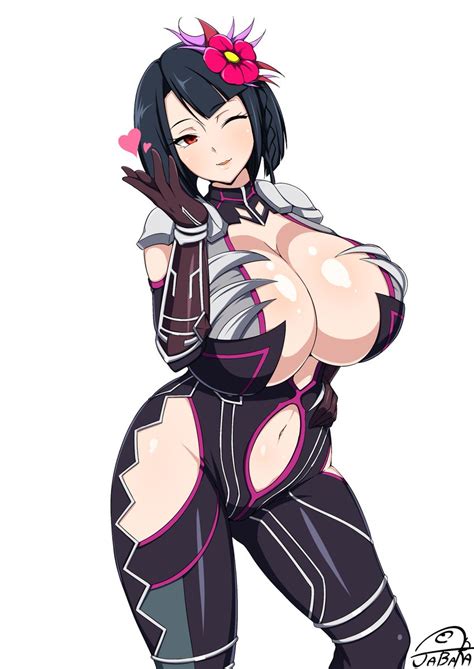 Rule 34 Bodysuit Botis Megido72 Breasts Cleavage Flower Flower In