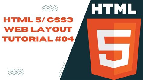 Html 5 Css 3 Web Layout Tutorial 04 Html5 Html5css3 Youtube