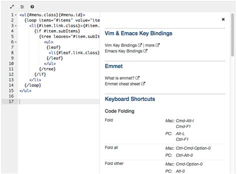 new code editor ace blog branchcms