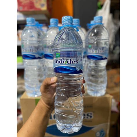 Jual 1 Dus Kotak Botol Air Mineral Indodes 15 Liter Berisi 12 Botol
