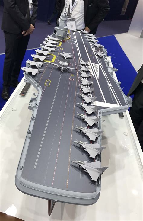 Future French Aircraft Carrier Russia Presents The Model Of The Future