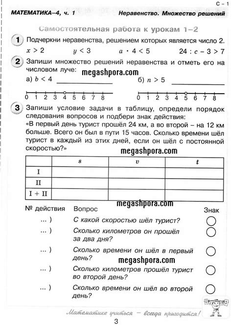 ГДЗ Математика 4 класс Петерсон Горячева Самостоятельные и