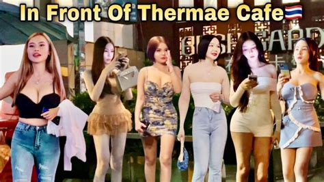 Bangkok Nightlife Thermae Cafe Boom Boom Street 2025 Thermae Cafe Vs