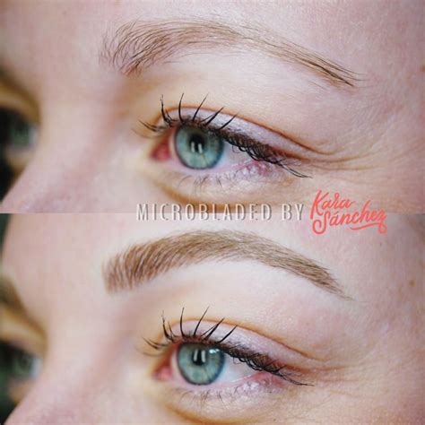 Before And After Kara Sanchez Beauty Make Up Beauty Eyebrows