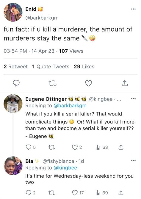 If The Characters Had Twitter Pt 79 Ft Ajax And Bianca With A Mention
